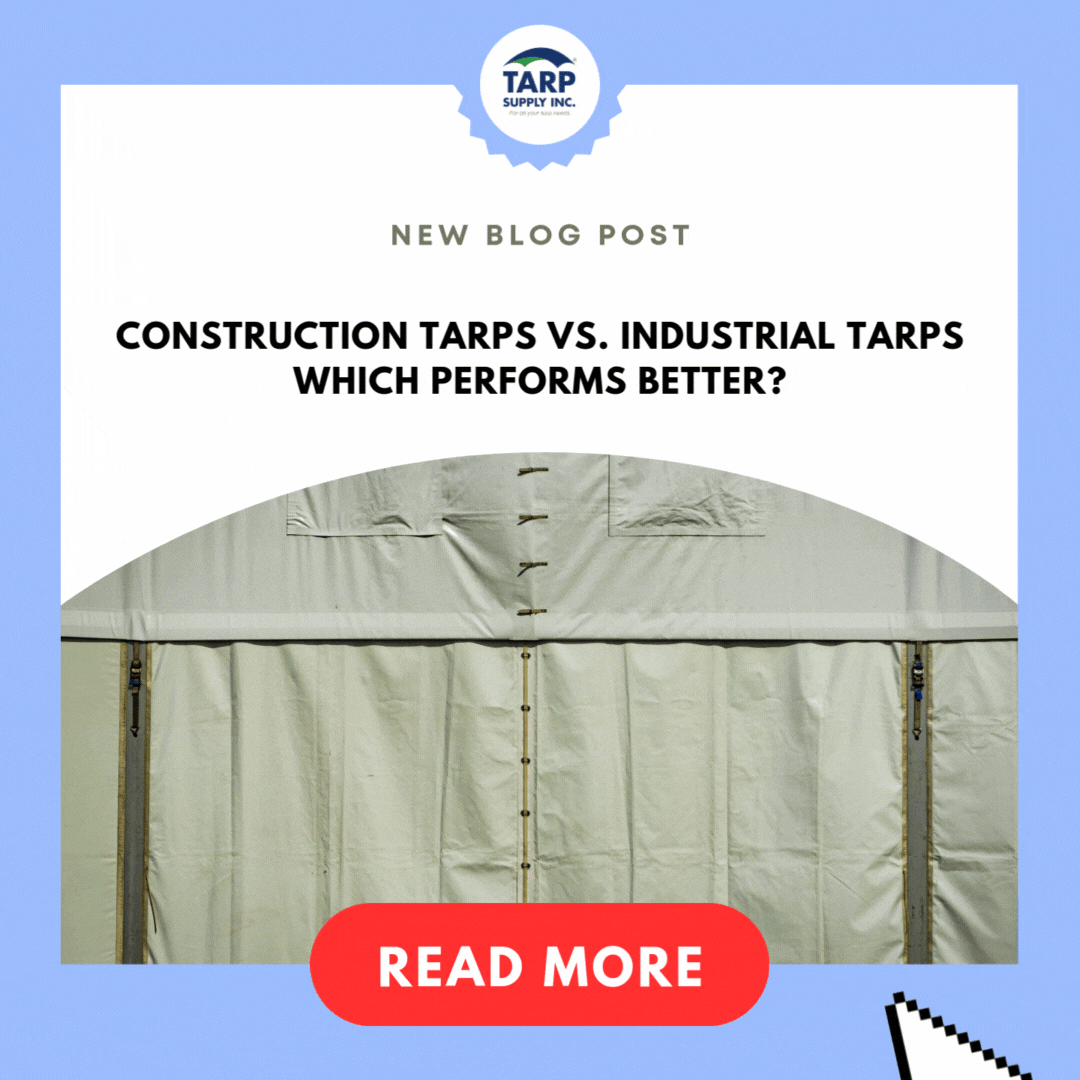 Construction Tarps vs. Industrial Tarps | Tarp Supply Inc.®