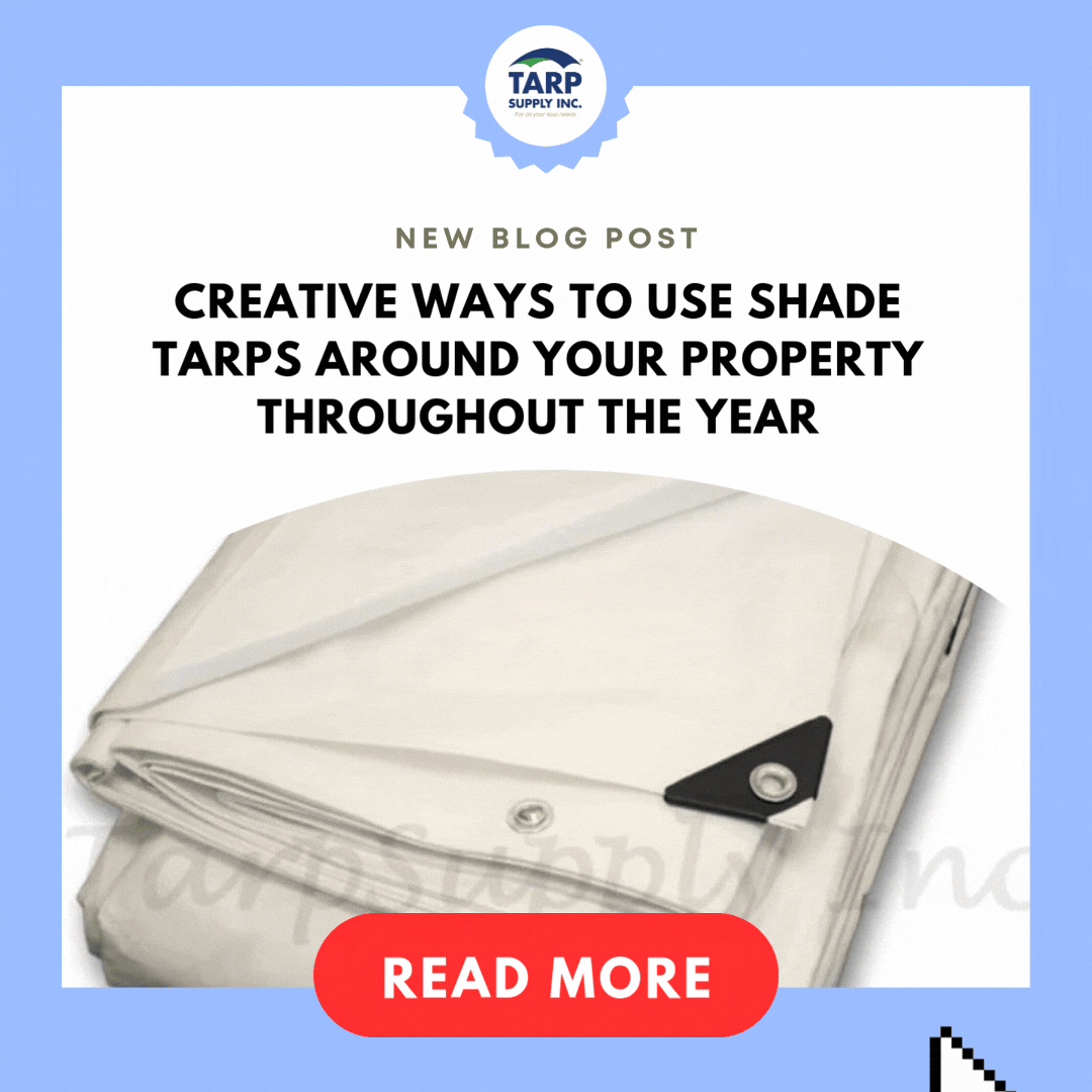 Creative Ways to Use Shade Tarps Year-Round | Tarp Supply Inc.