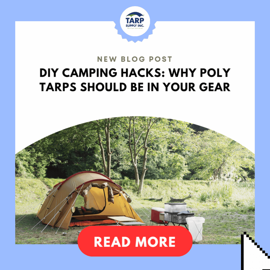 DIY Camping Hacks: Why Poly Tarps Should Be in Your Gear