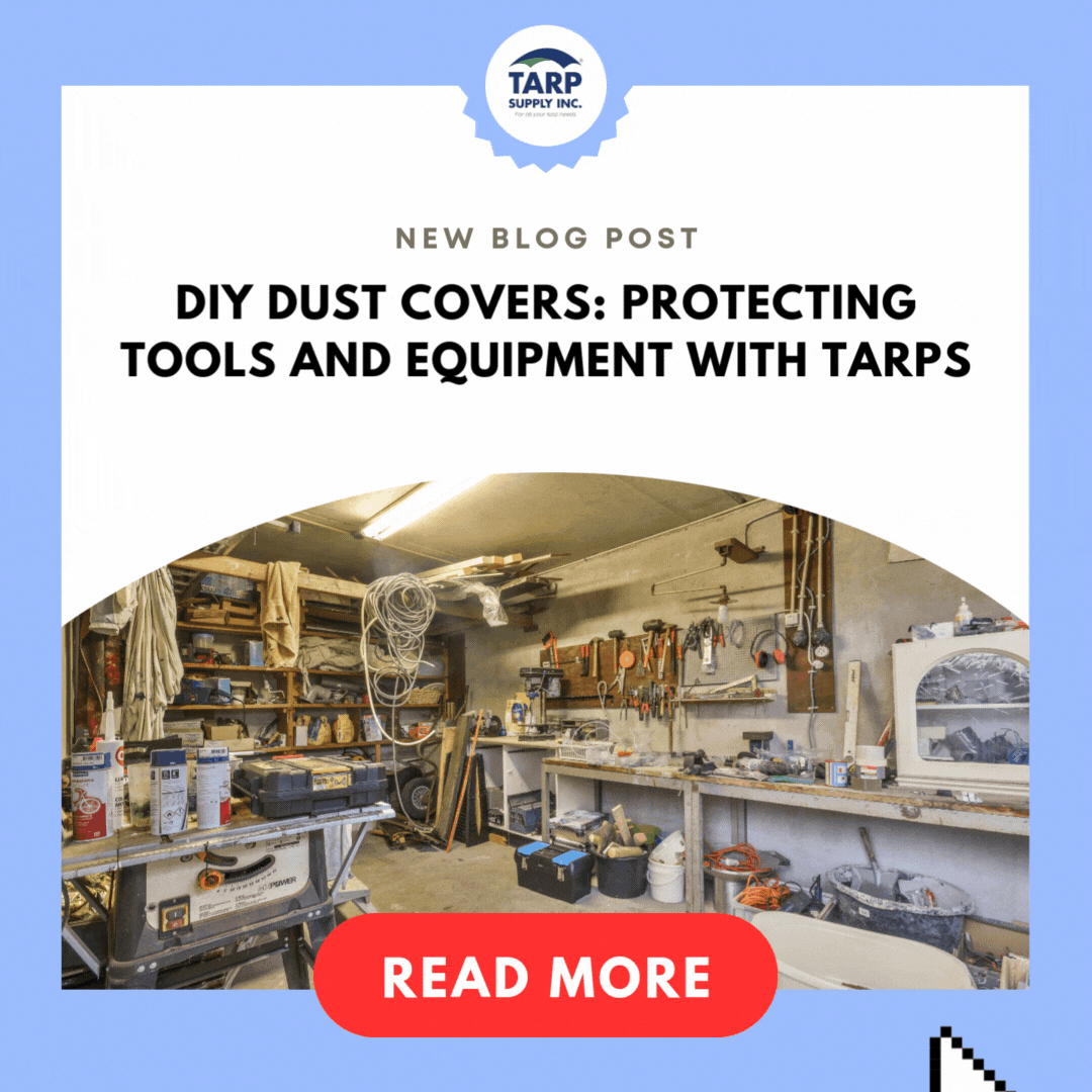 DIY Tarp Dust Covers for Tools | Protect Equipment Easily