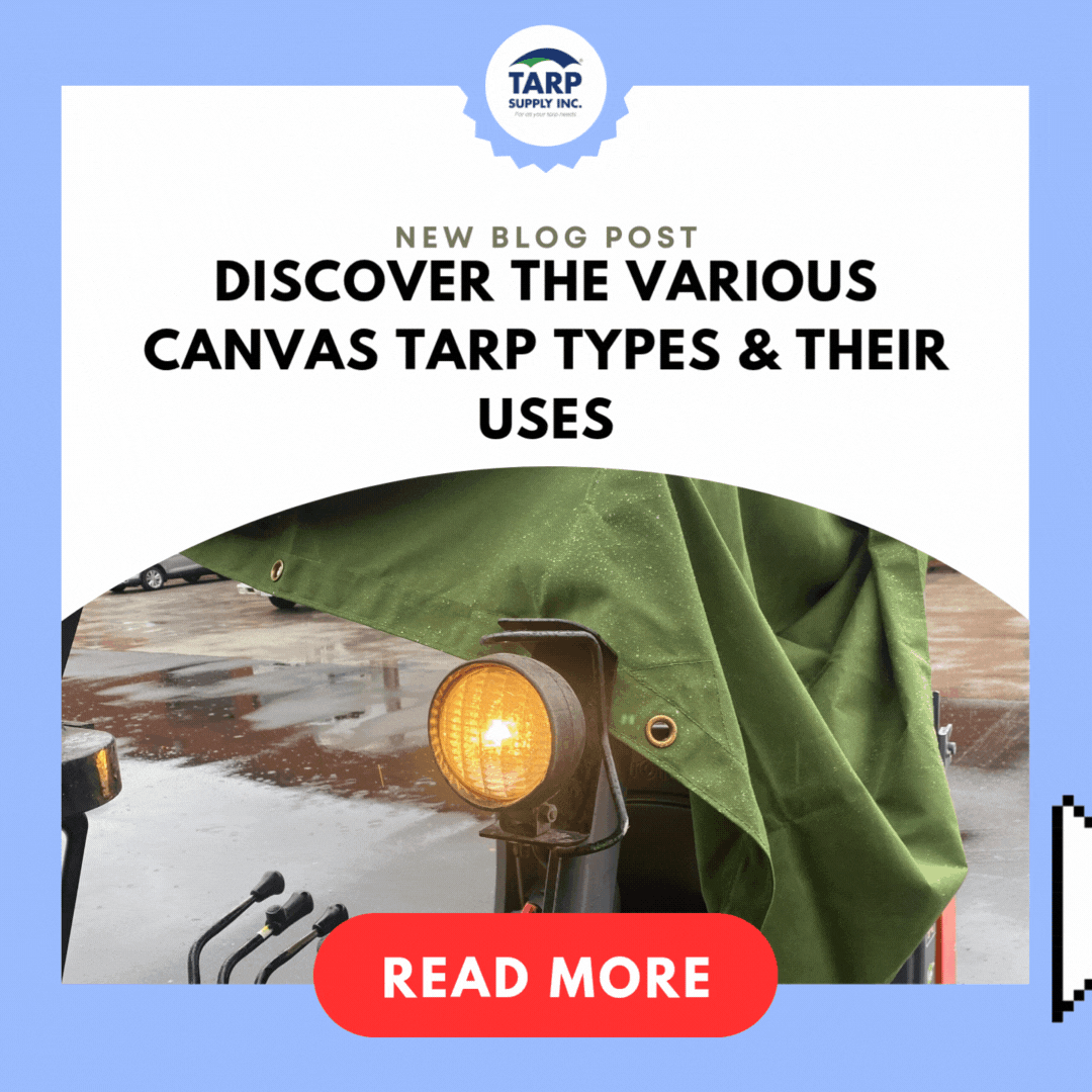 Discover the Various Canvas Tarp Types & Their Uses