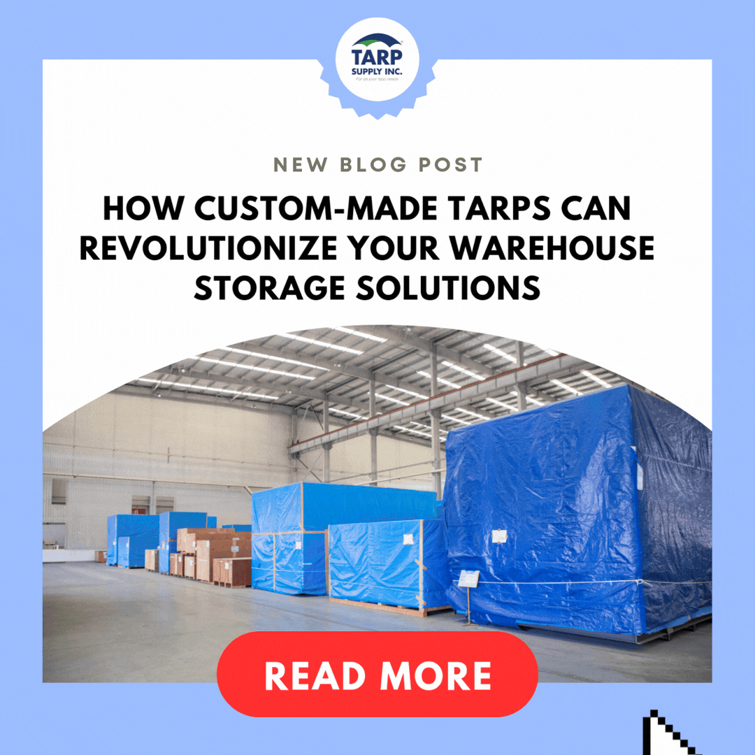 Custom Tarps: Transform Warehouse Storage Effectively