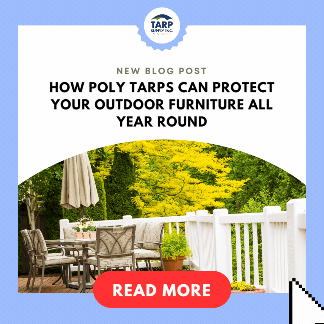 How Poly Tarps Can Protect Your Outdoor Furniture