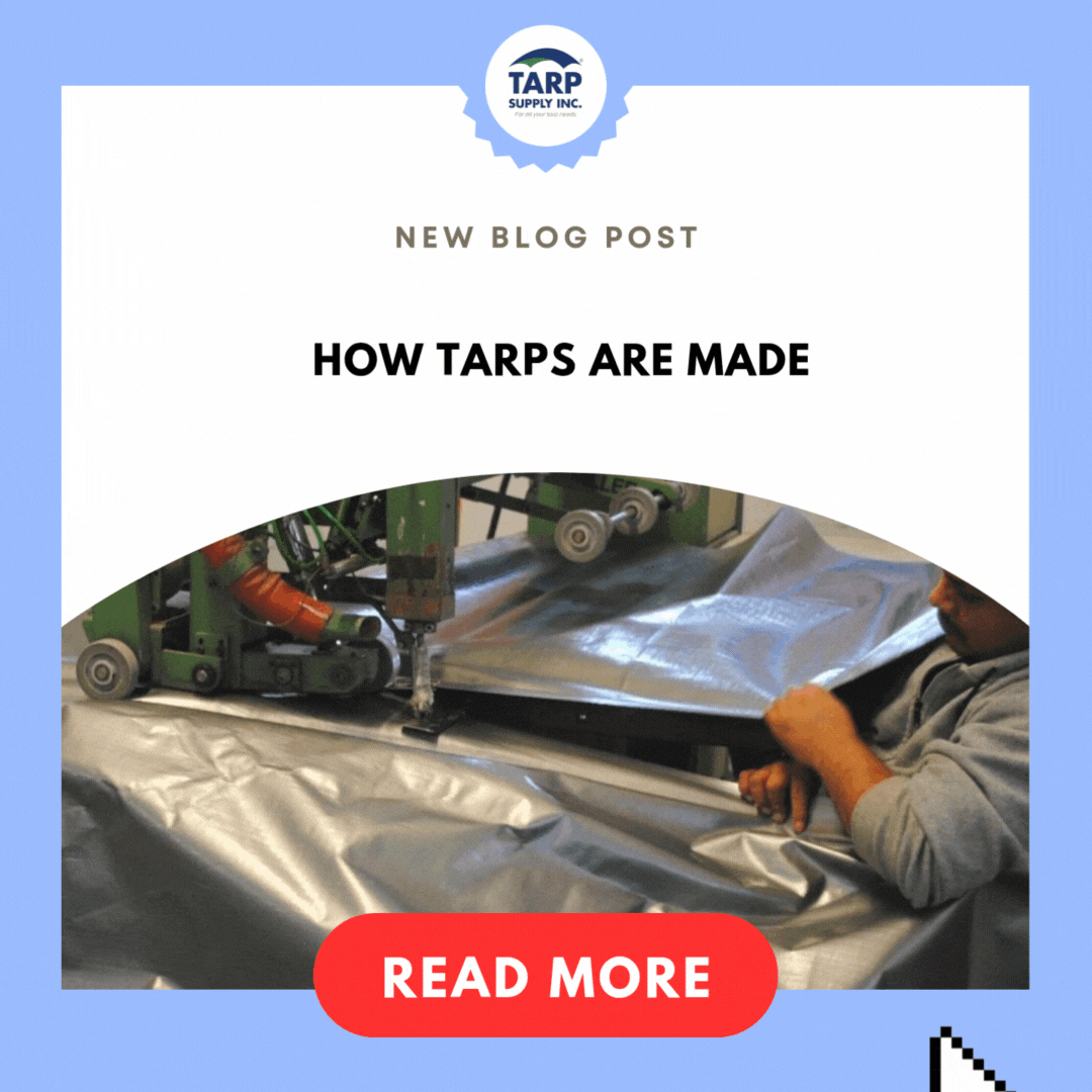 How Tarps Are Made - Tarp Supply Inc.®