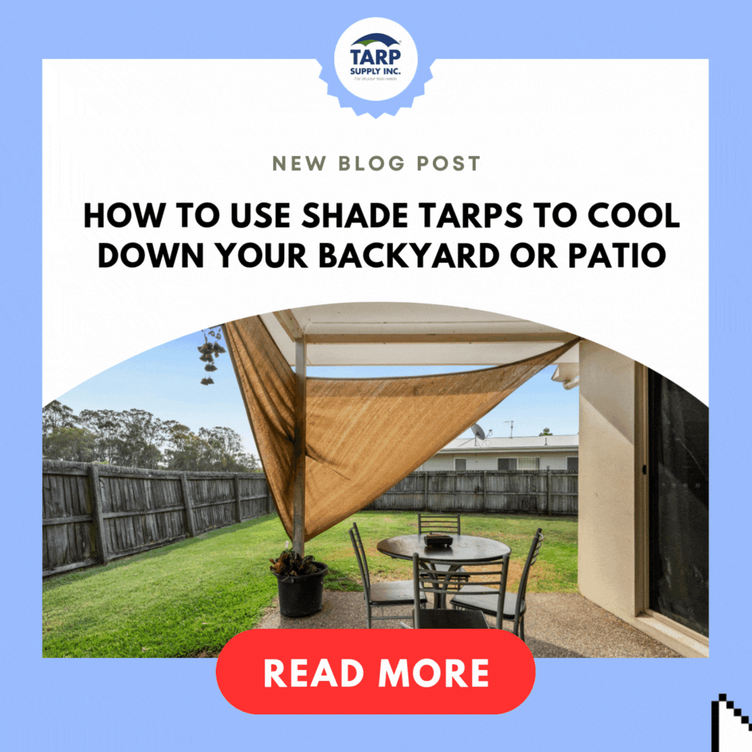 Cool Your Patio with Durable Shade Tarps | Tarp Supply Inc.®