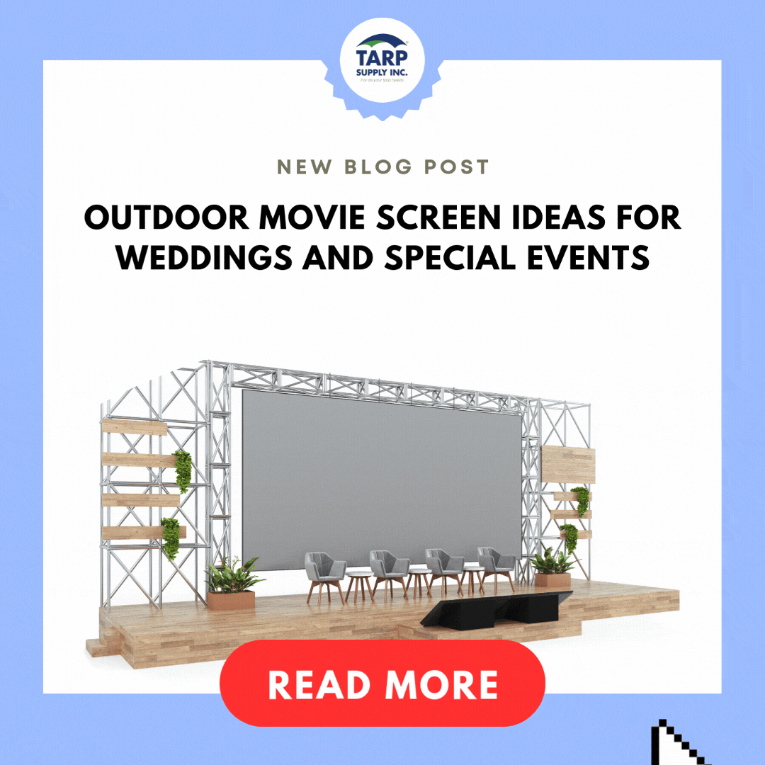 Outdoor Movie Screen Ideas for Weddings and Special Events