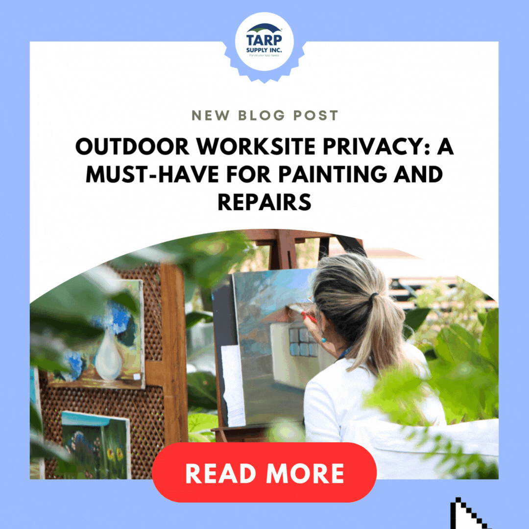 Worksite Privacy Screens: Essential for Painting & Repairs