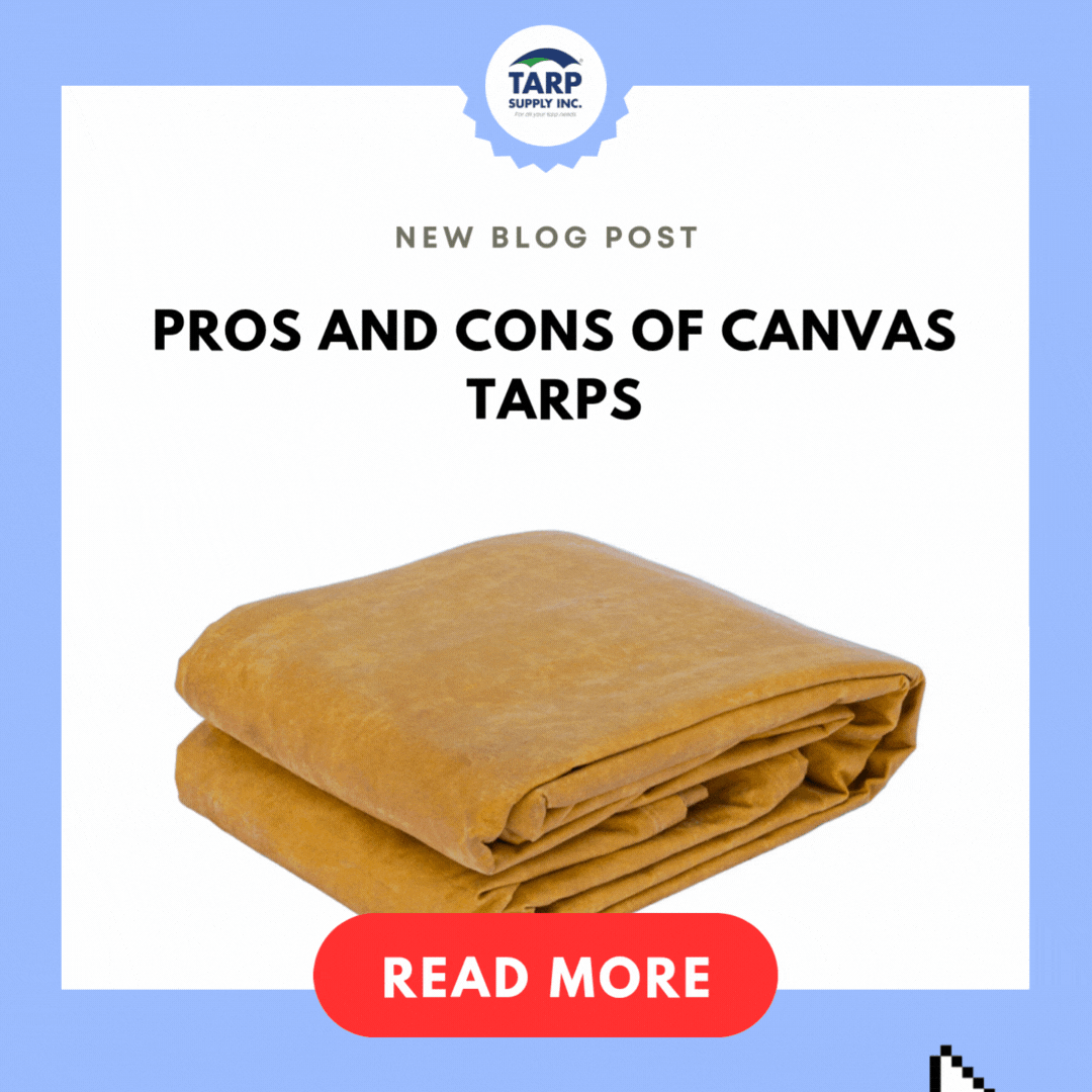 Pros and Cons of Canvas Tarps