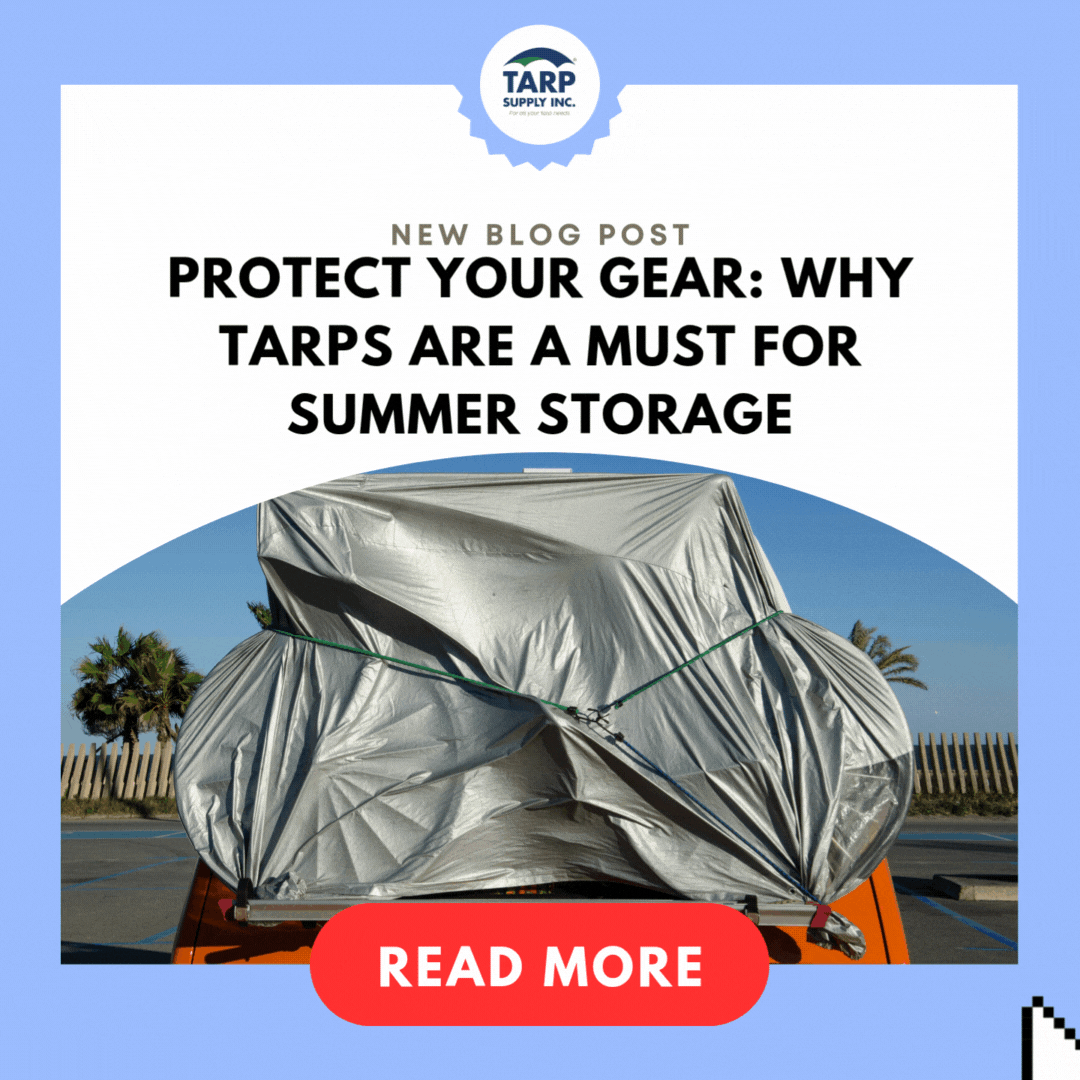 Protect Gear This Summer with Tarps | Tarp Supply Inc.®