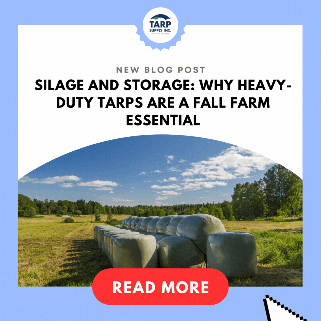 Heavy-Duty Tarps: Fall Silage & Farm Storage Essential