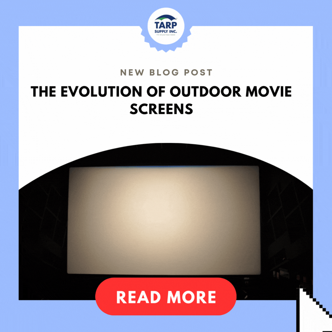 The Evolution of Outdoor Movie Screens | Tarp Supply Inc.