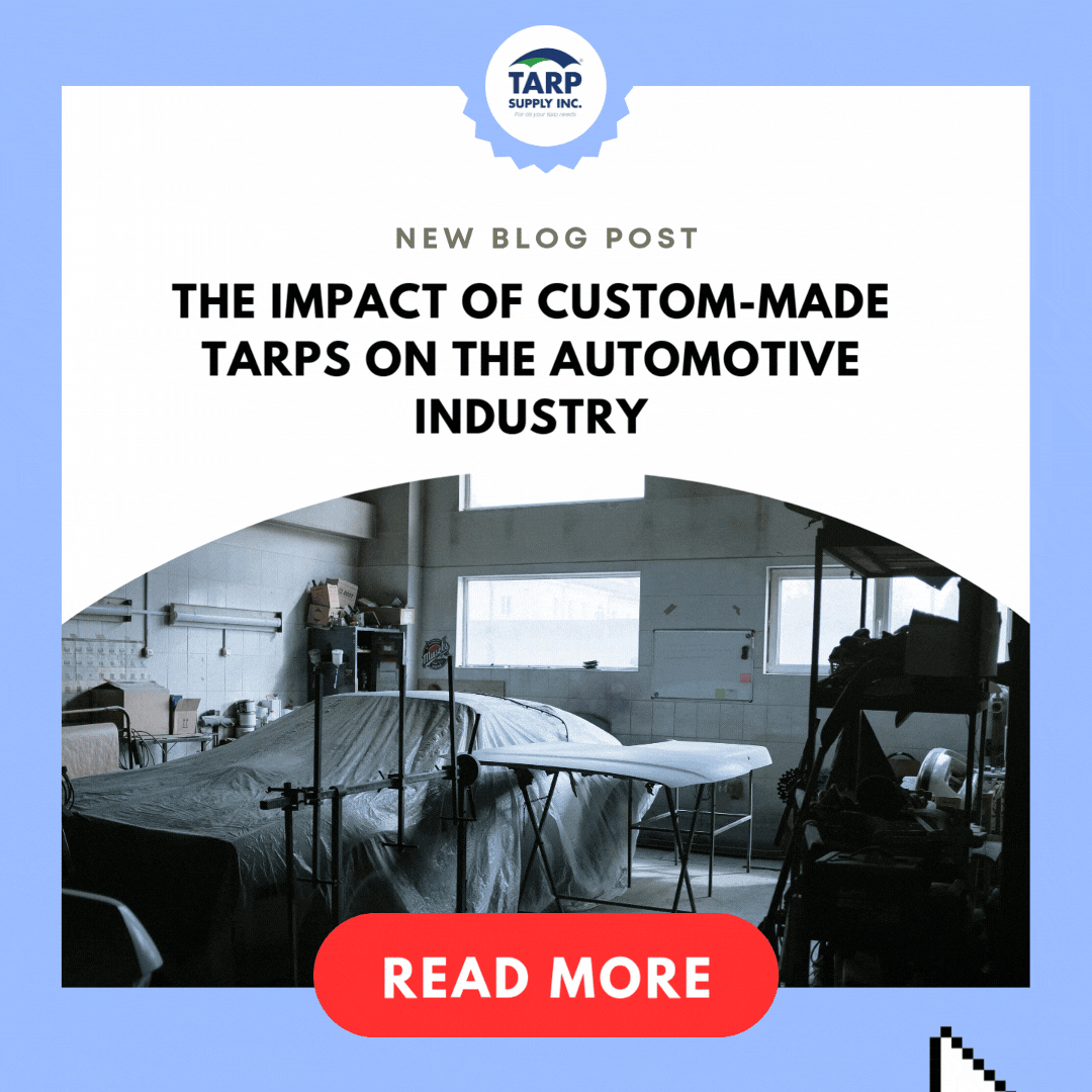 Custom-Made Tarps on the Automotive Industry | Tarp Supply Inc.