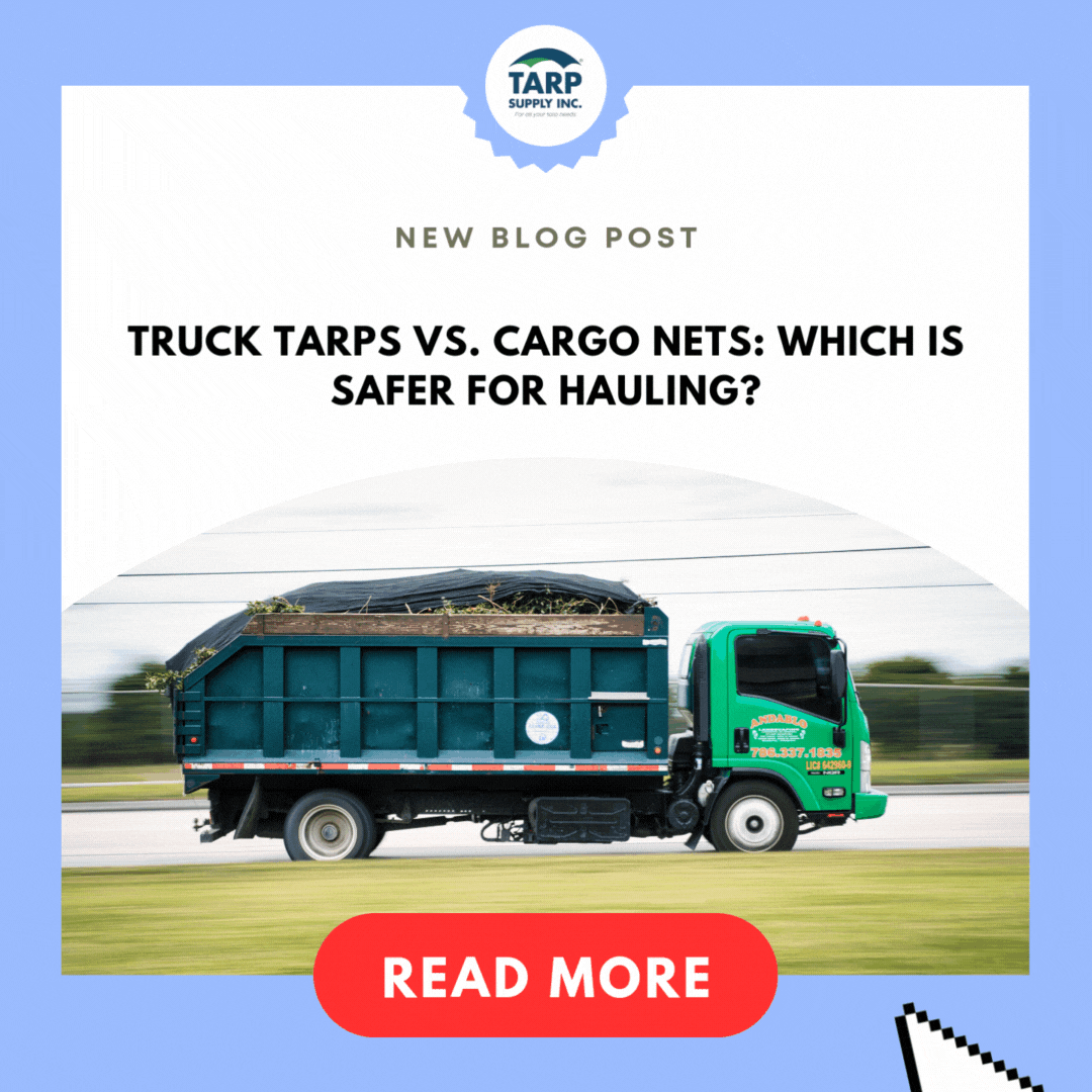 Truck Tarps vs Cargo Nets: Safety Comparison | Tarp Supply Inc.®