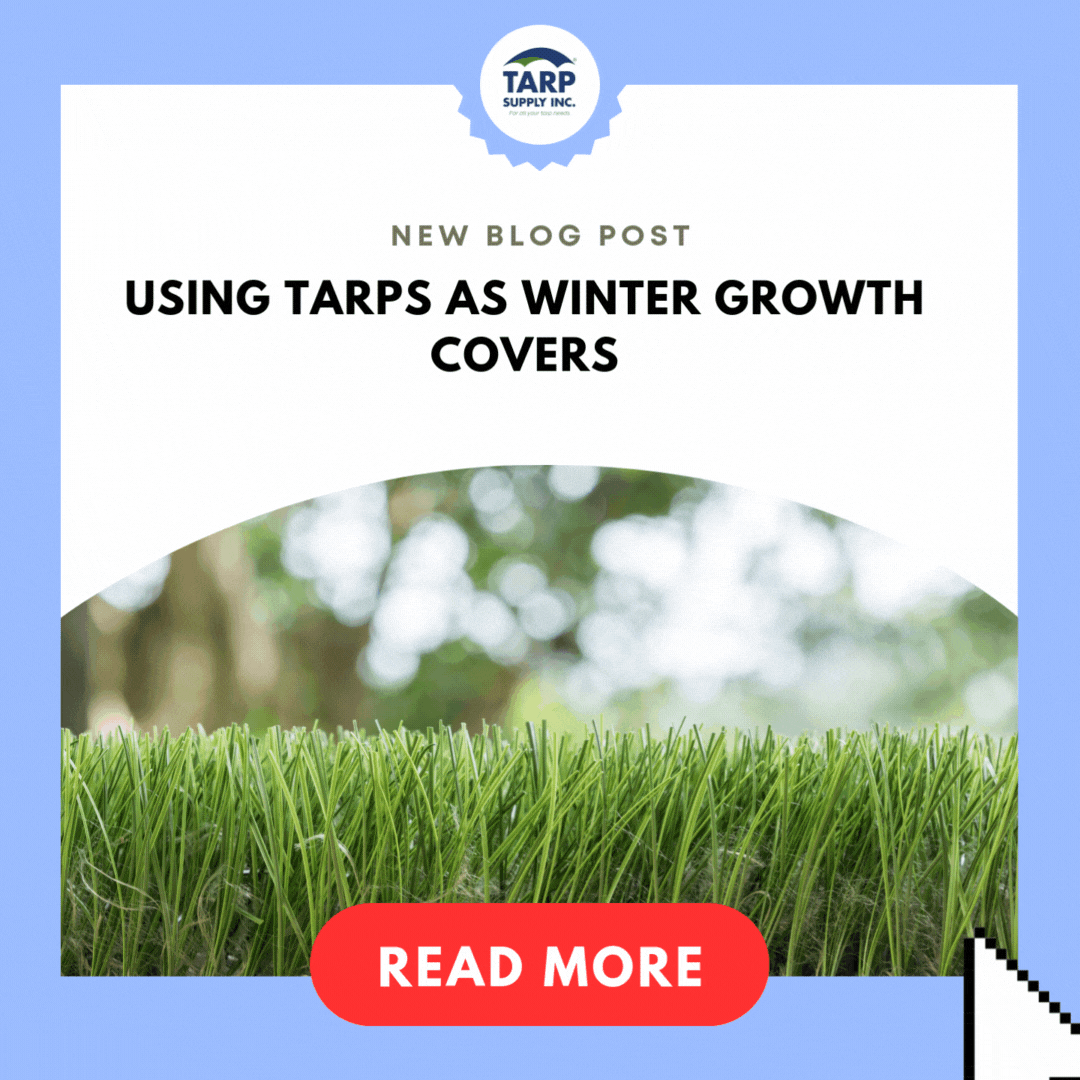 Using Tarps as Winter Growth Covers | Tarp Supply Inc.