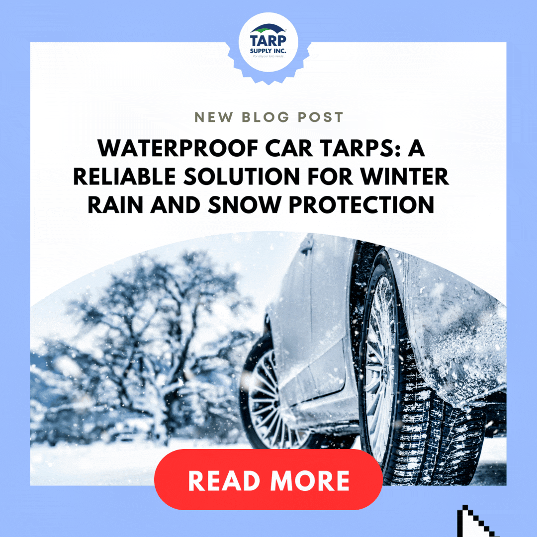 Waterproof Car Tarps: Winter Rain & Snow Protection