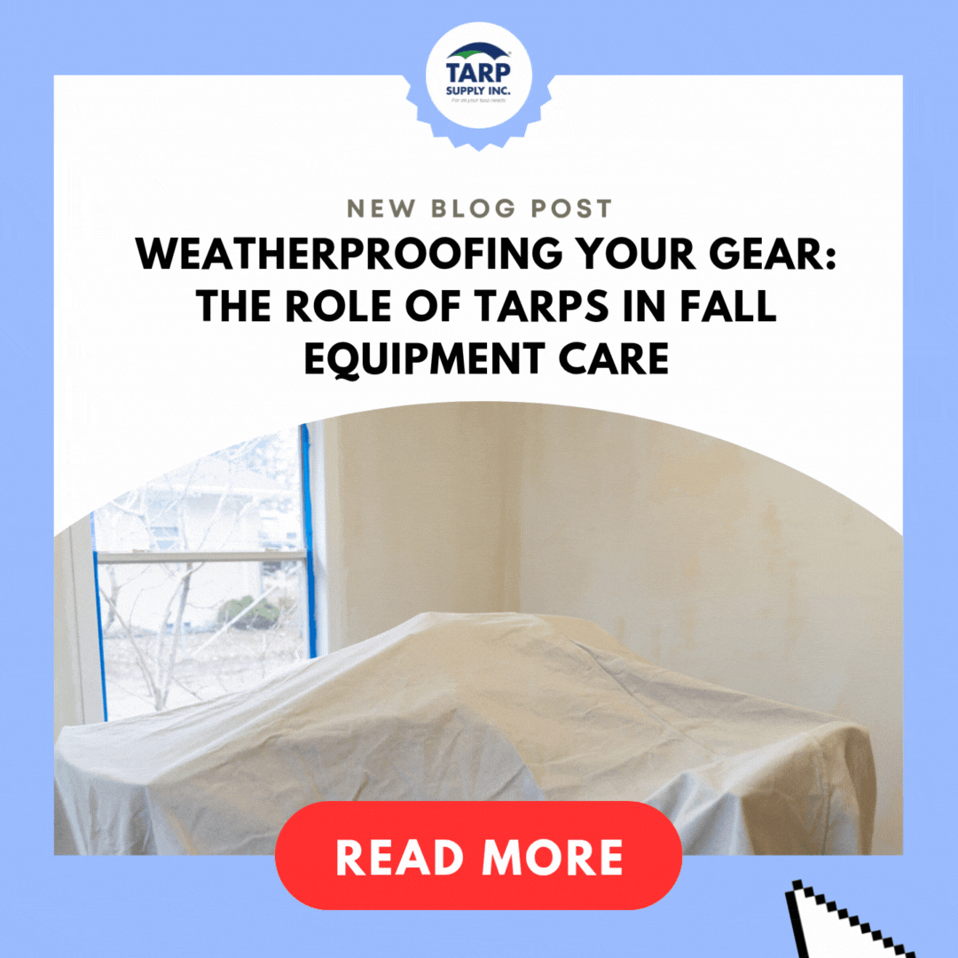 Weatherproof Your Gear with Fall Tarps | Tarp Supply Inc.®