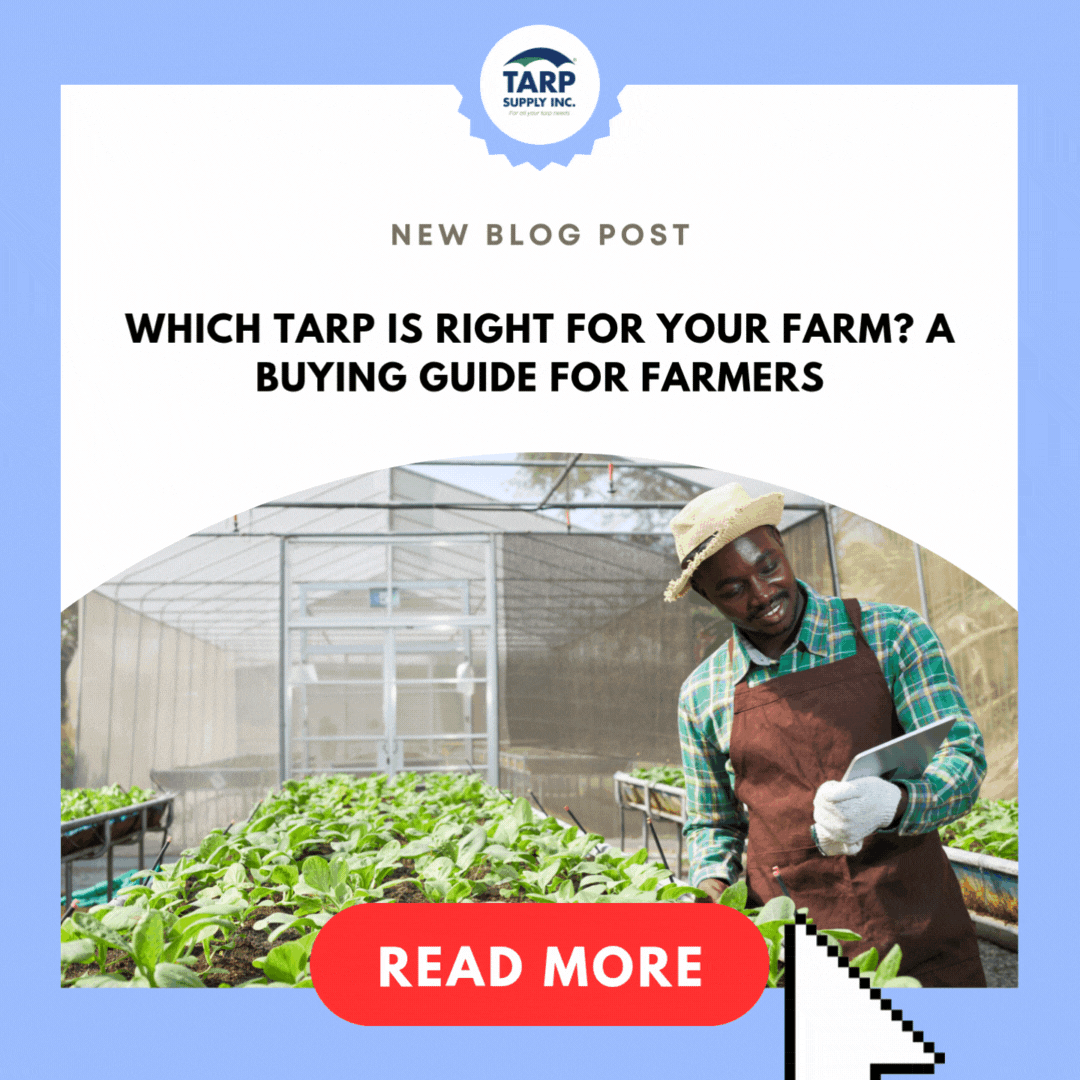 Best Farm Tarp Buying Guide: Poly, Canvas, Vinyl & More