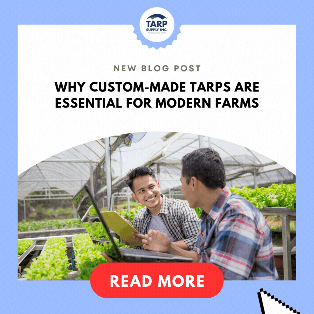 Custom-Made Tarps: A Must-Have for Modern Farming