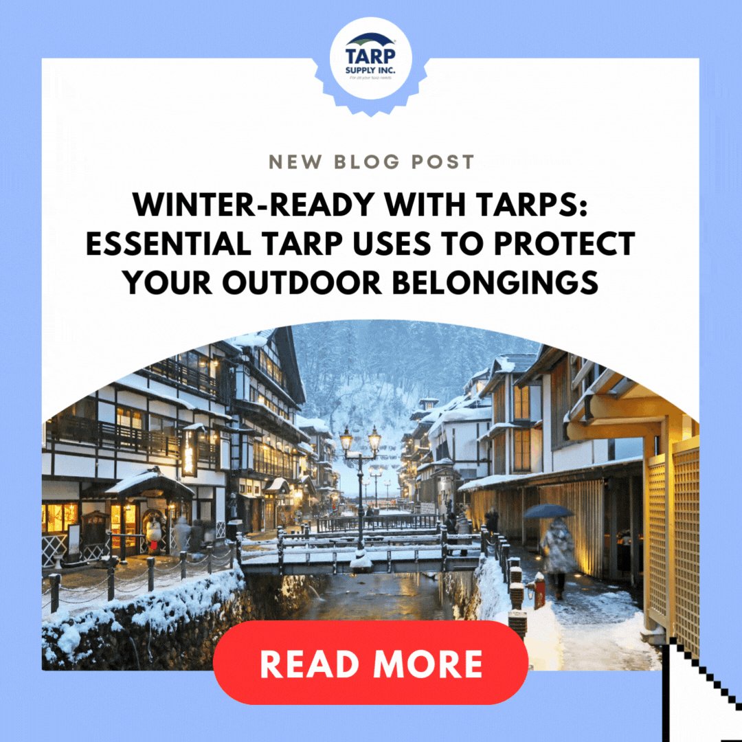 Winter-Ready with Tarps | Tarp Supply Inc.