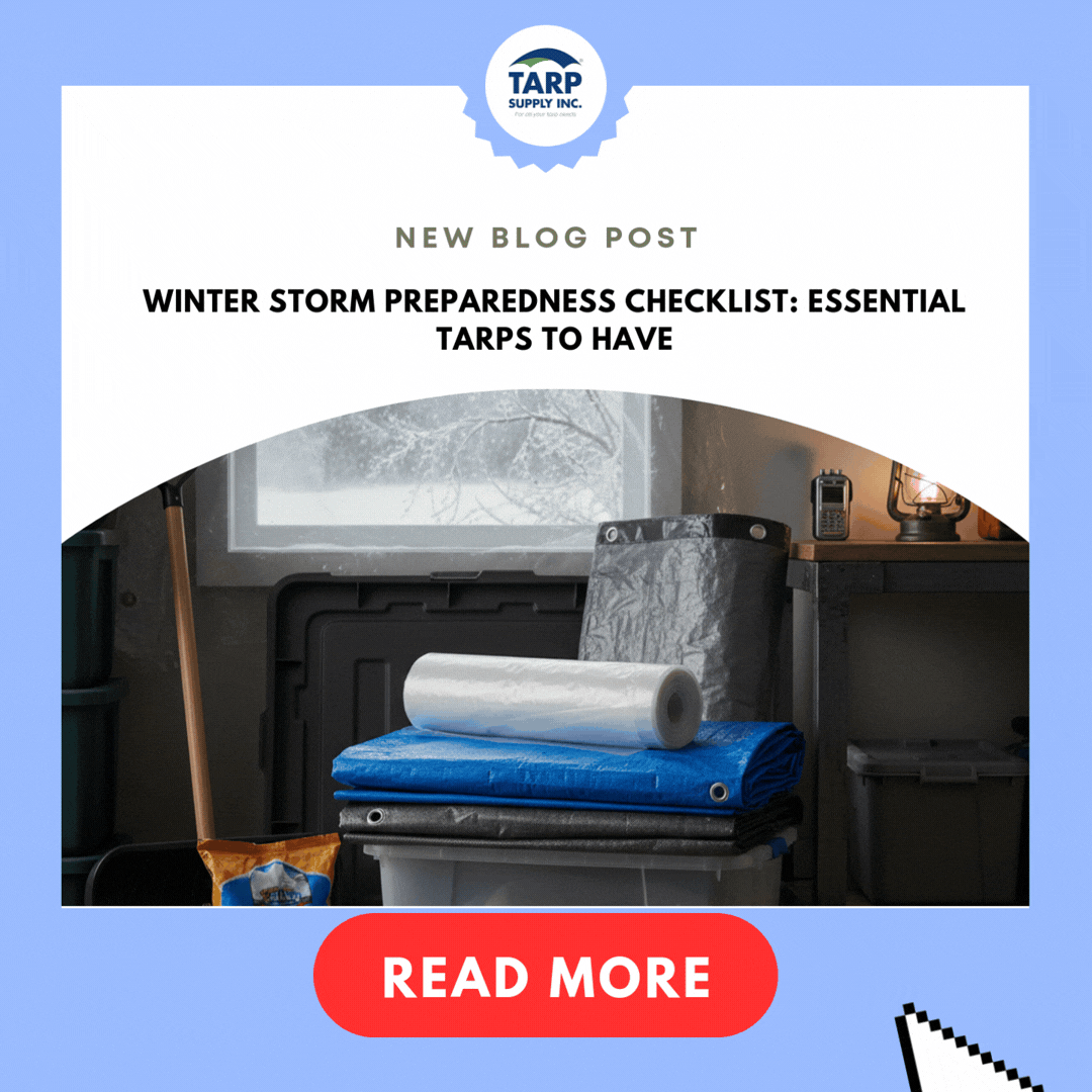 Winter Storm Preparedness Checklist: Essential Tarps to Have