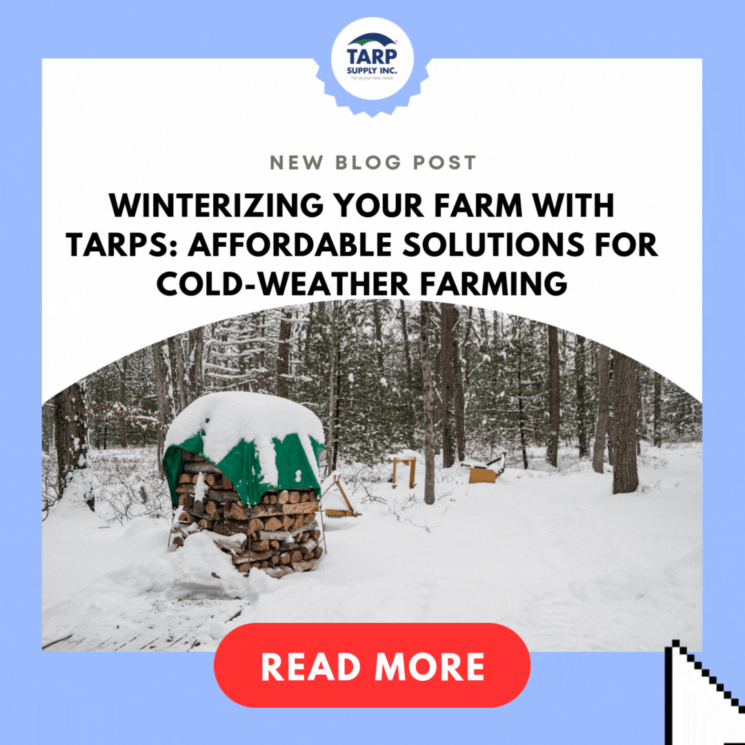 Winterizing Your Farm with Tarps | Tarp Supply Inc.