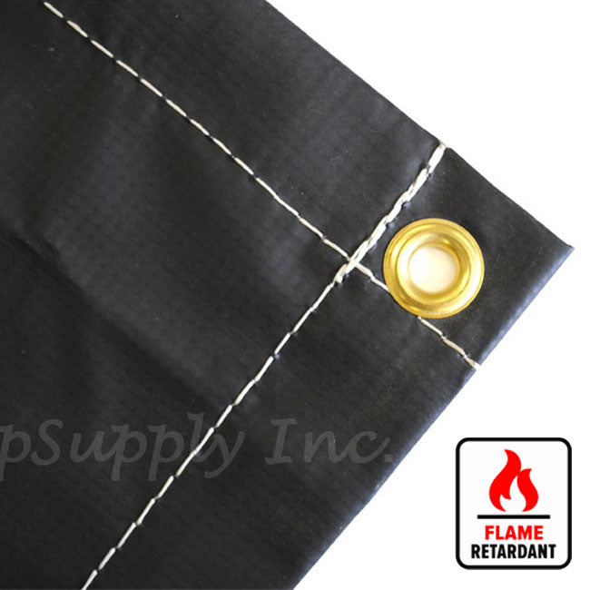 13 Oz Flame Retardant Vinyl Tarps | Fire-Resistant Tarps