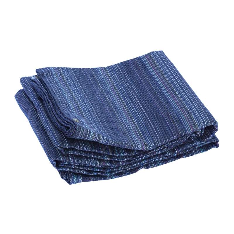 Vinyl Coated Multi-Mesh Tarp 6'X50' | Multi-Colored Mesh