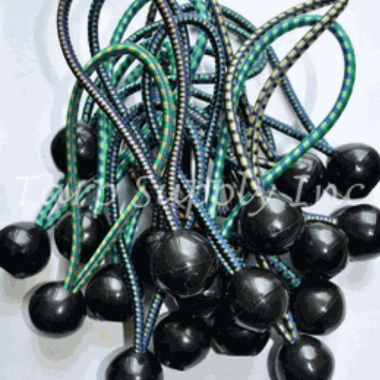 Ball Bungees 6" - Pack of 25 Pcs | Heavy Duty